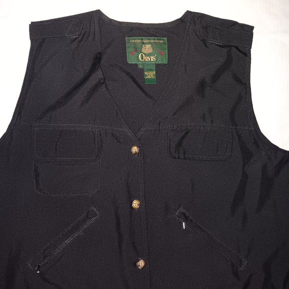 Orvis | Jackets & Coats | Orvis Sleeveless Button Up Outdoors Vest ...